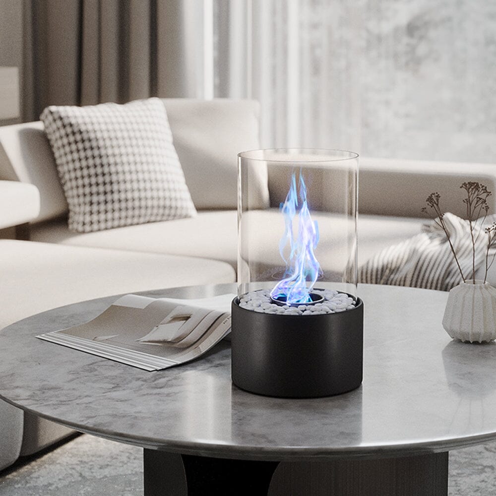 Tabletop Fireplaces Bio Ethanol Fireplace Smokeless Heater for Dancing ...
