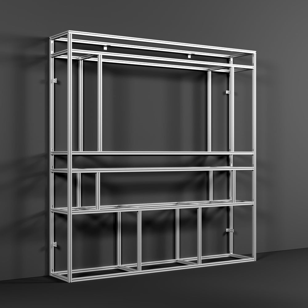 Easy Fit Aluminium Media Wall Frame | DIY Installation & Fast UK Deliv ...