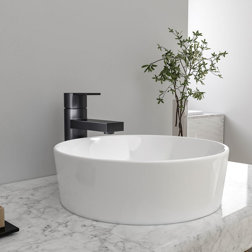 Timeless Matte Black Stainless Steel Bathroom Tap – Living and Home