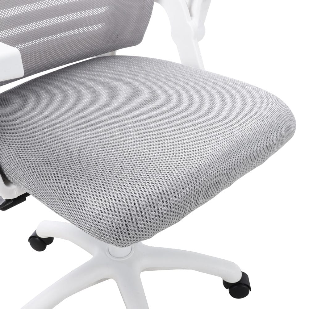 Mesh Back Ergonomic 360 Degree Swivel Office Chair with Folding Armres ...
