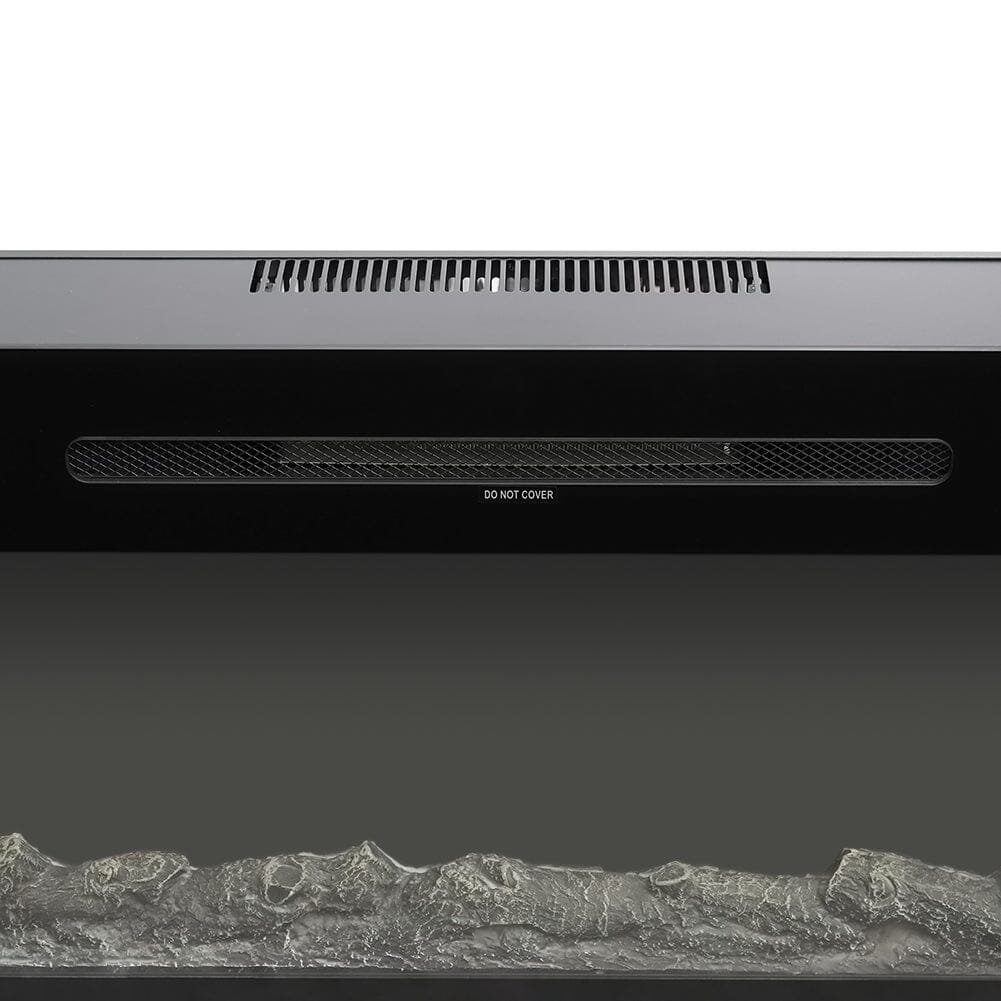 50 Inch Wall Mounted Electric Fireplace Insert Heater 9 Flame Colours ...