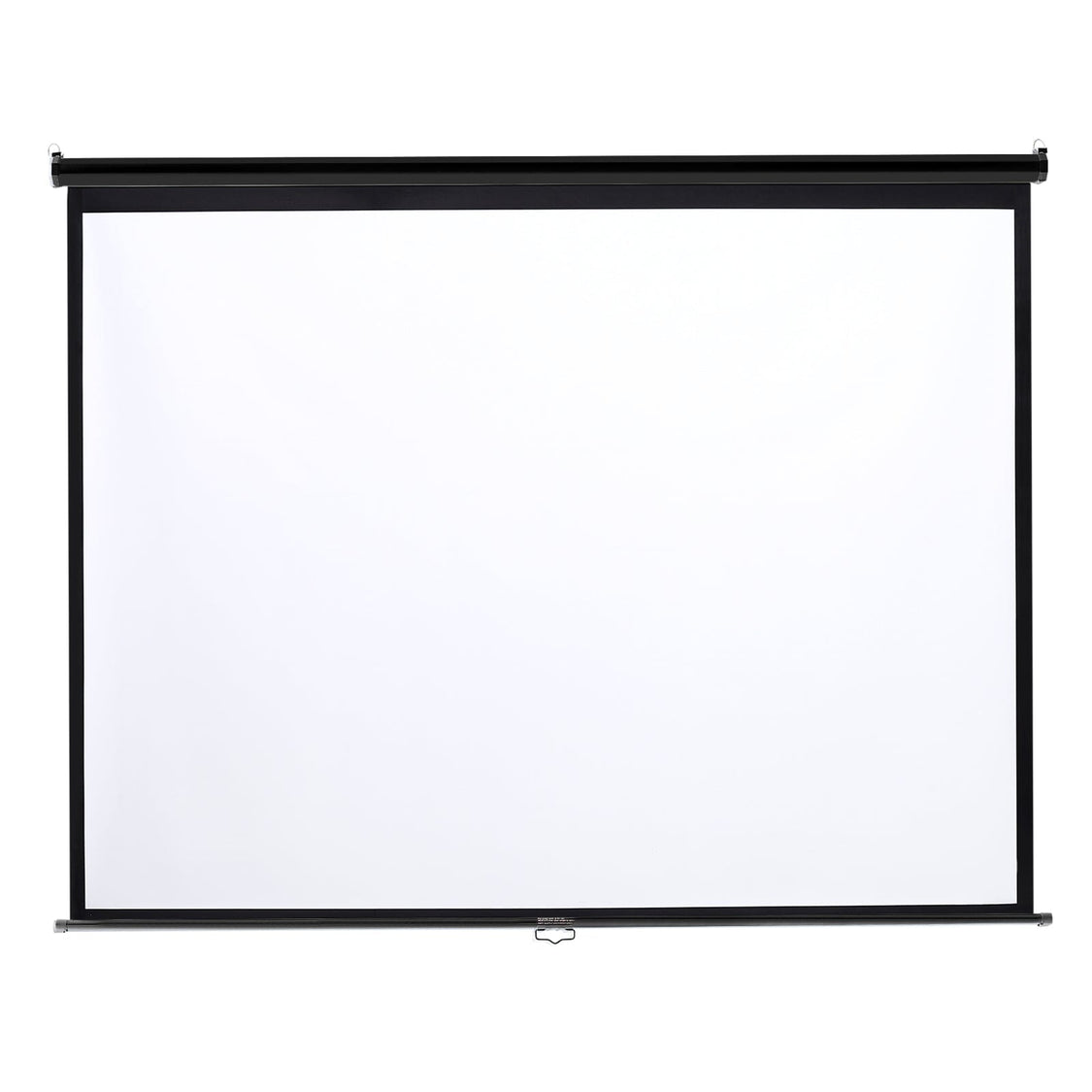 4:3 Projector Screen with Manual Pull Down for Home Theater – Living ...