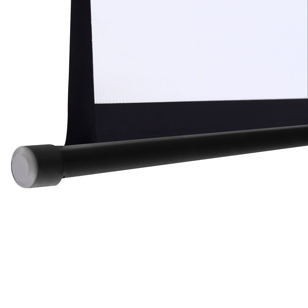 4:3 Projector Screen with Manual Pull Down for Home Theater – Living ...