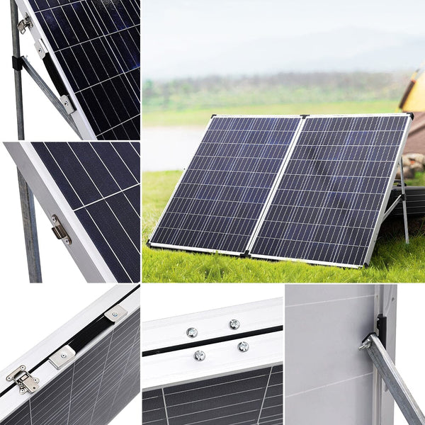 Output 100W to 200W Portable Folding Solar Panel Kit – Living and Home