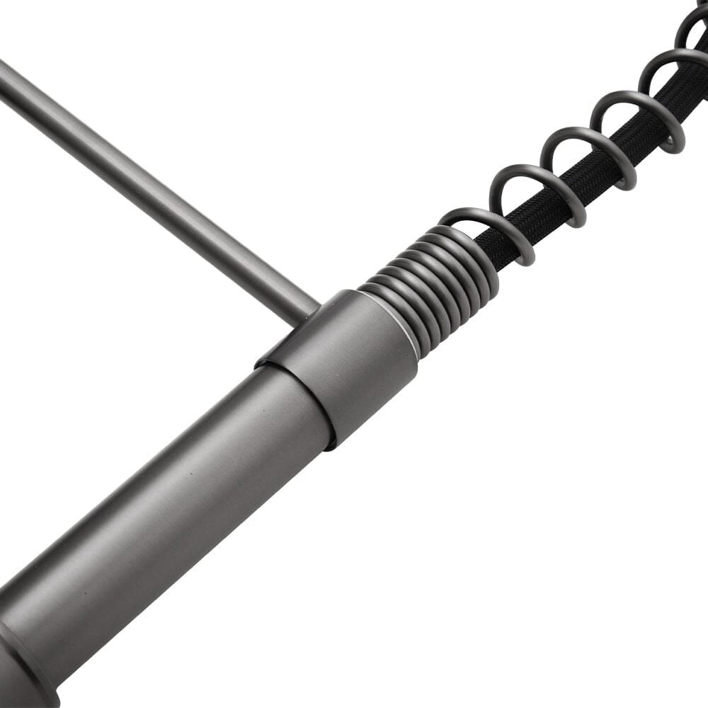 Single Handle Kitchen Faucet with Spring Spout – Living and Home