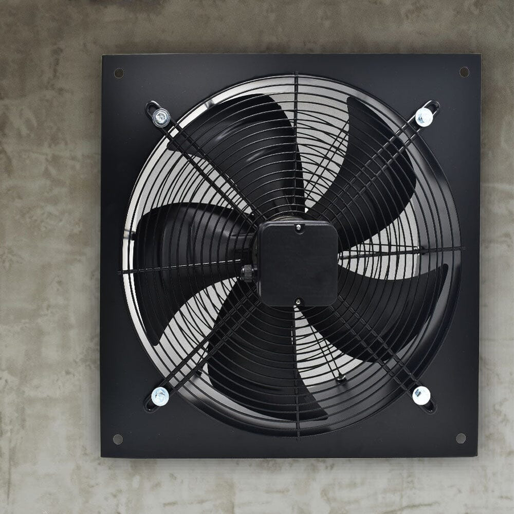 200mm Exhaustor Fan Ventilation Wall-Mounted Axial Fan – Living and Home