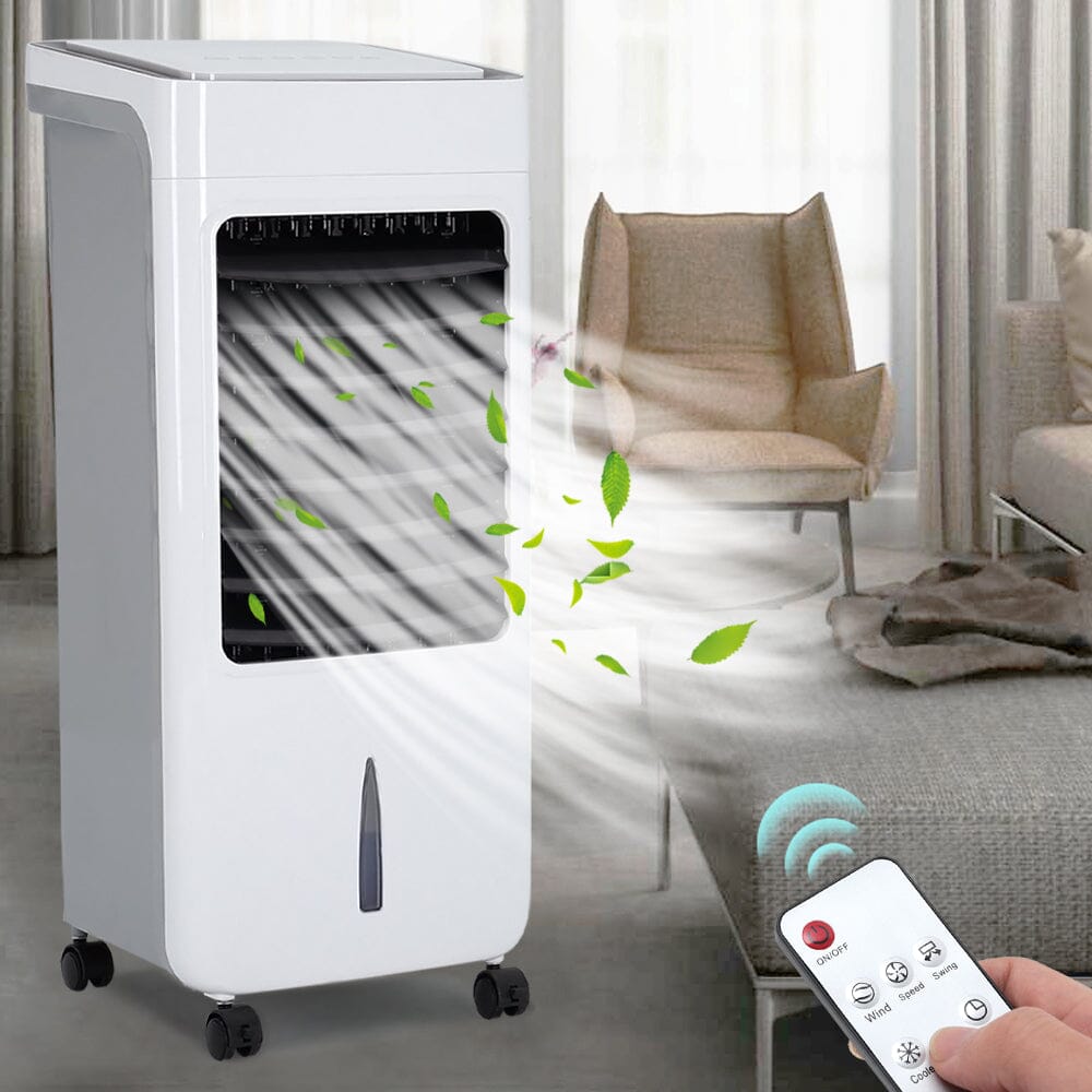69cm H 6L Multifunctional Anion Air Conditioner 80W Cooling Power ...