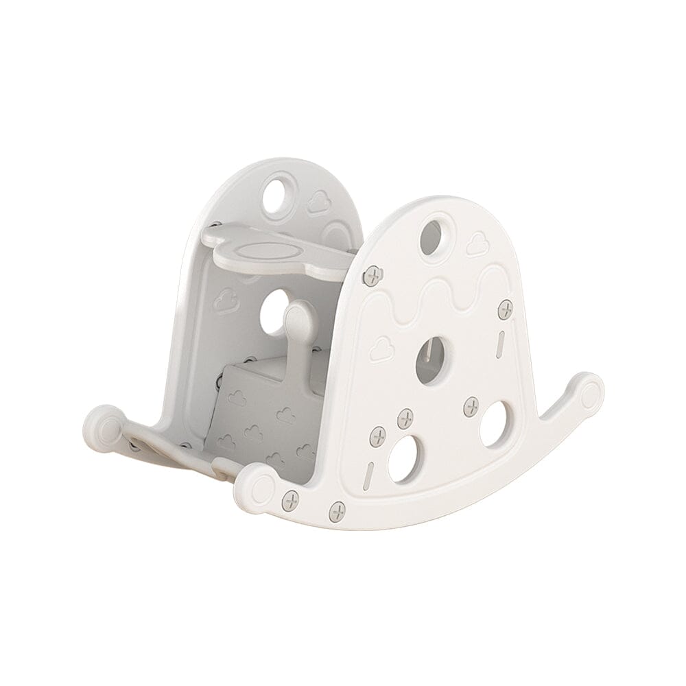 Grey Floor Standing Toddler Rocking Chair Plastic Toy – Living and Home