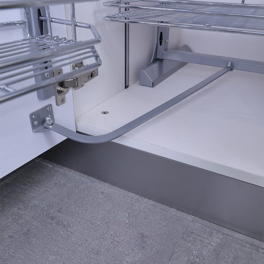 Tall Tandem Metal Pull Out Pantry 6 Shelves – Living and Home