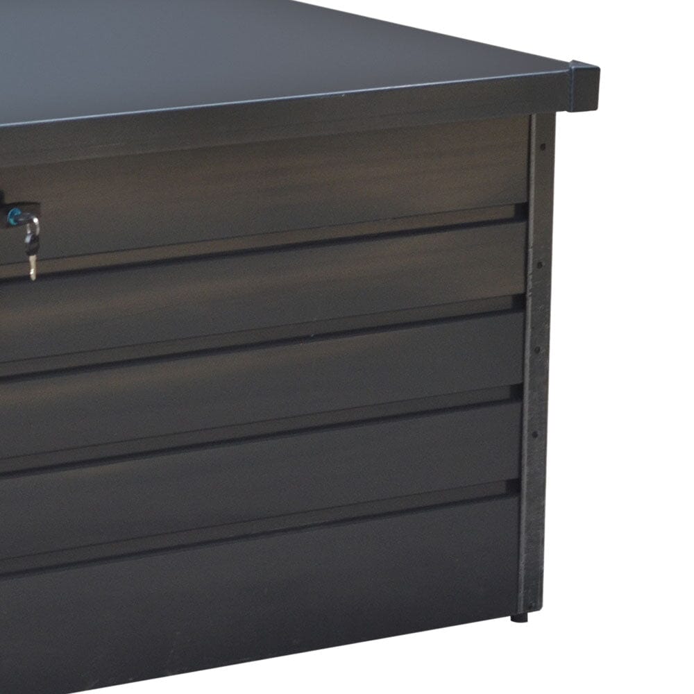 200L/600L Metal Outdoor Garden Storage Box Lockable Waterproof – Living ...