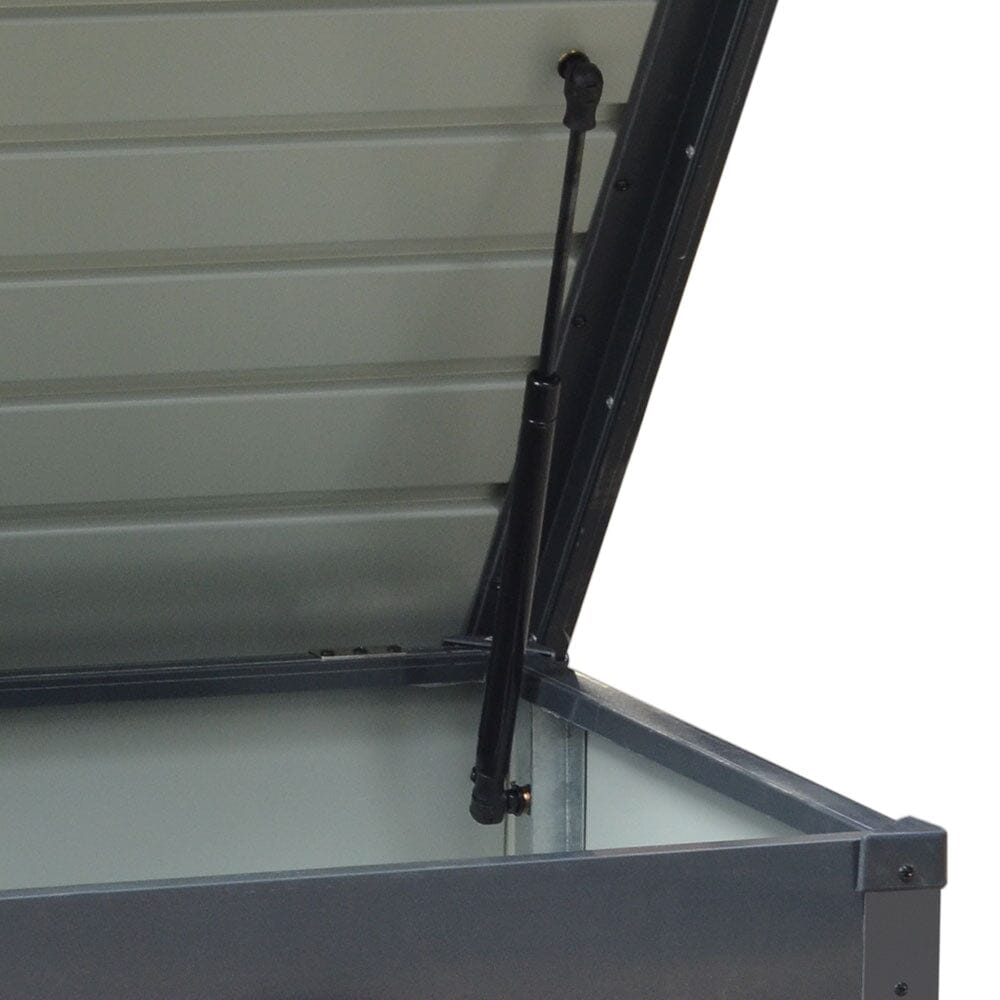 200L/600L Metal Outdoor Garden Storage Box Lockable Waterproof – Living ...