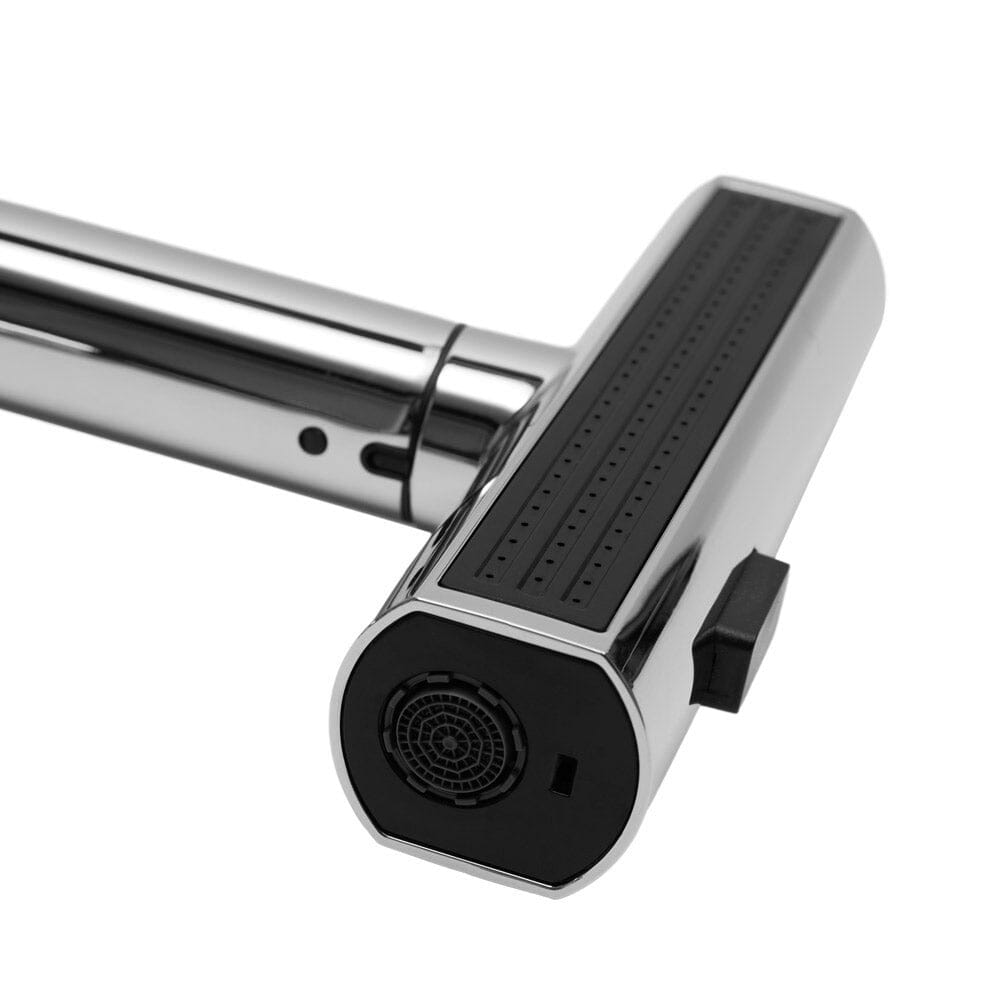 Retractable Pulldown Kitchen Mixer Faucet 2 Function Spout Faucets ...