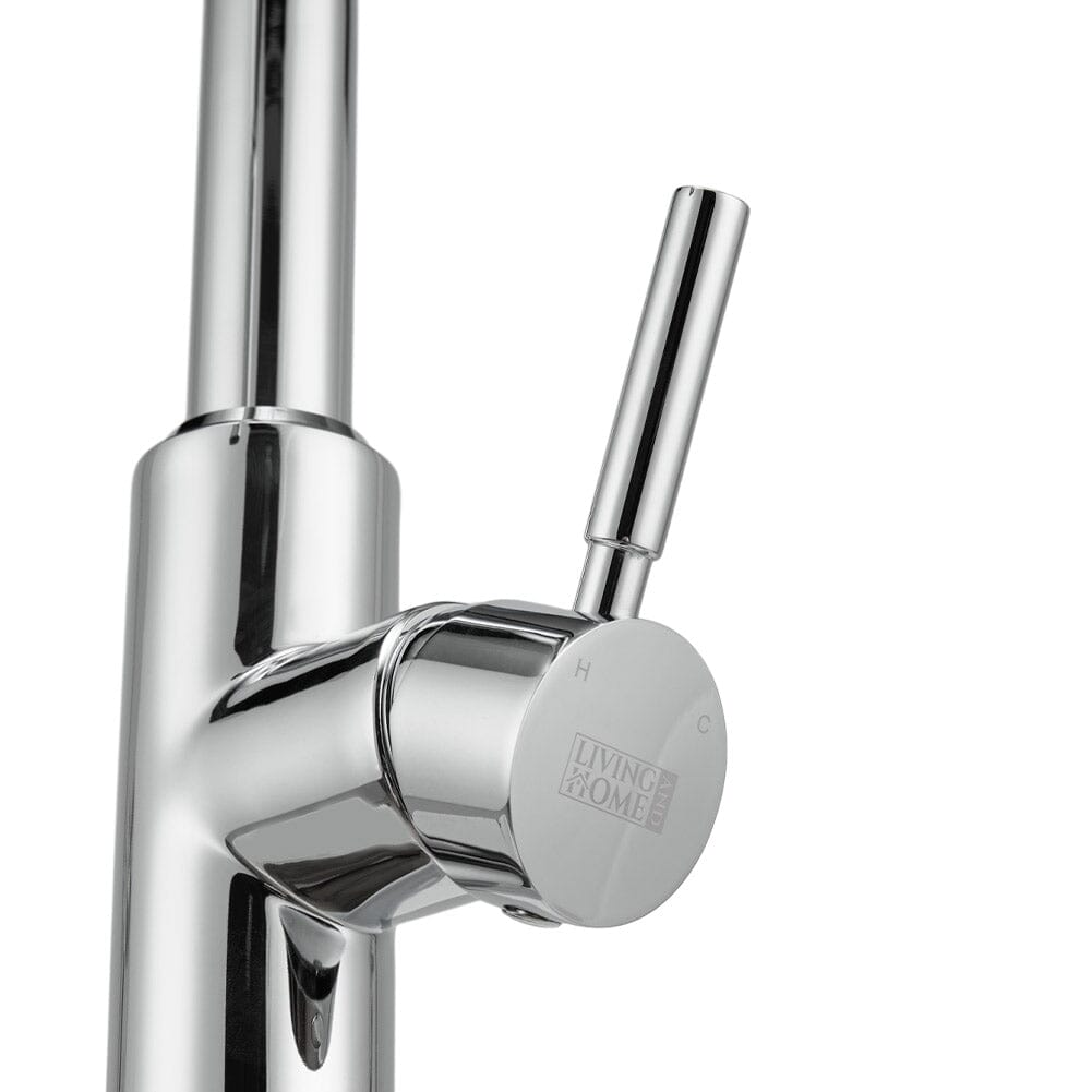 Retractable Pulldown Kitchen Mixer Faucet 2 Function Spout Faucets ...