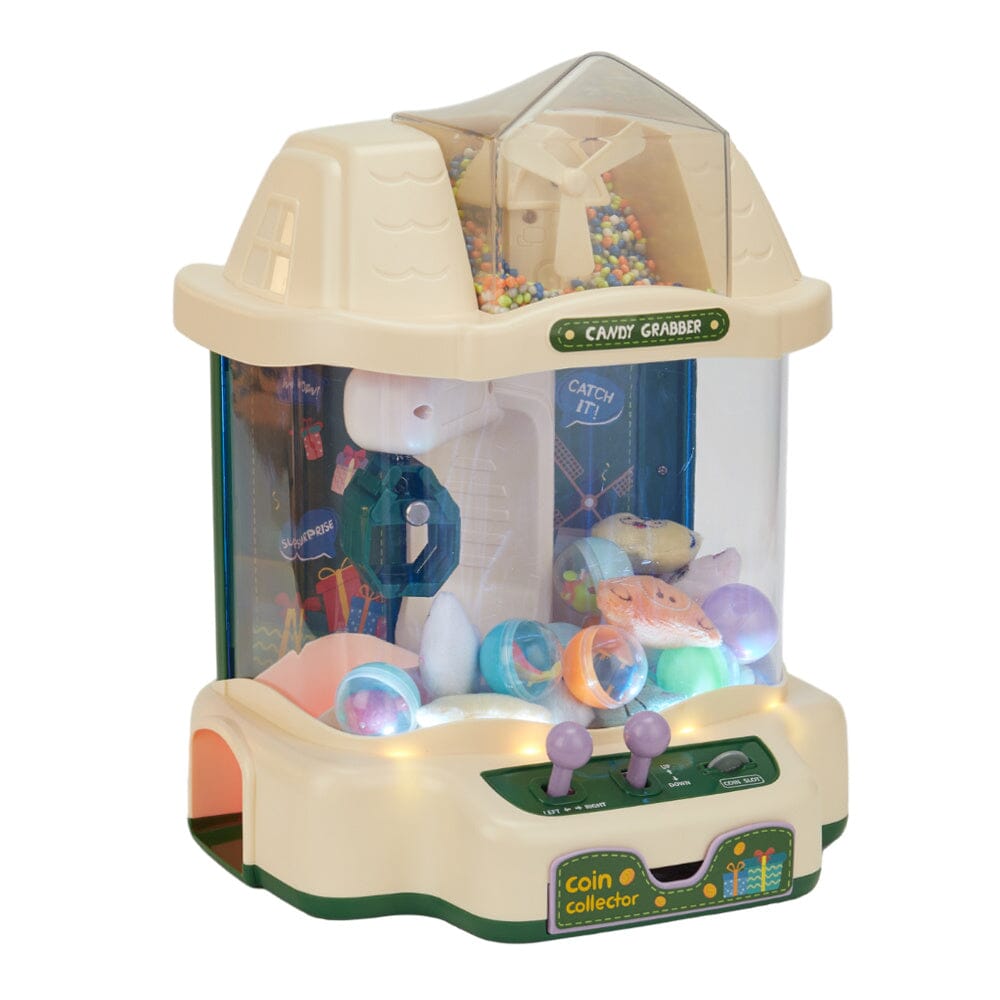 Household Mini Claw Machine with Game Coins-Green – Living and Home