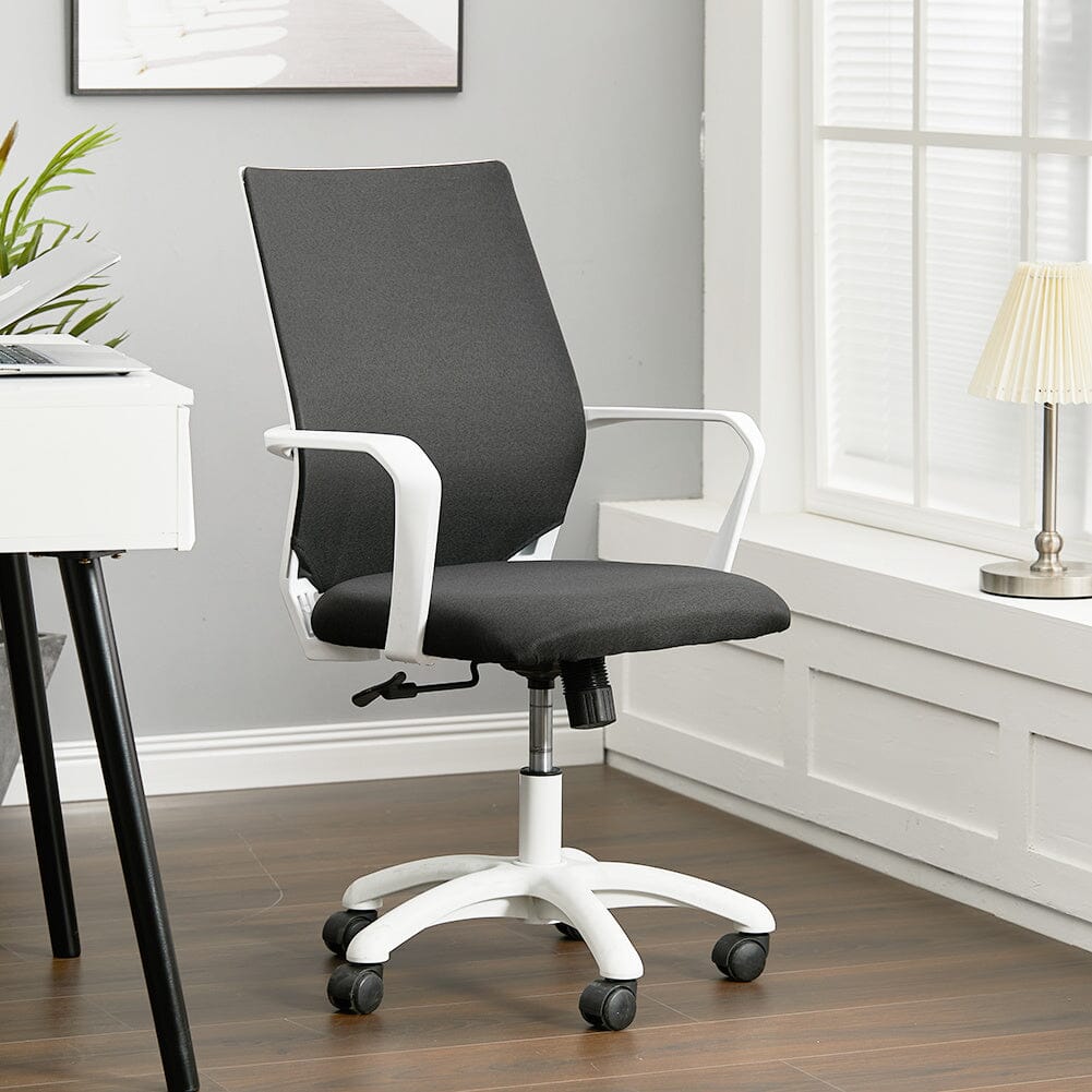 Mesh Adjustment Lumbar Support Back Ergonomic Swivel Office Chair with ...