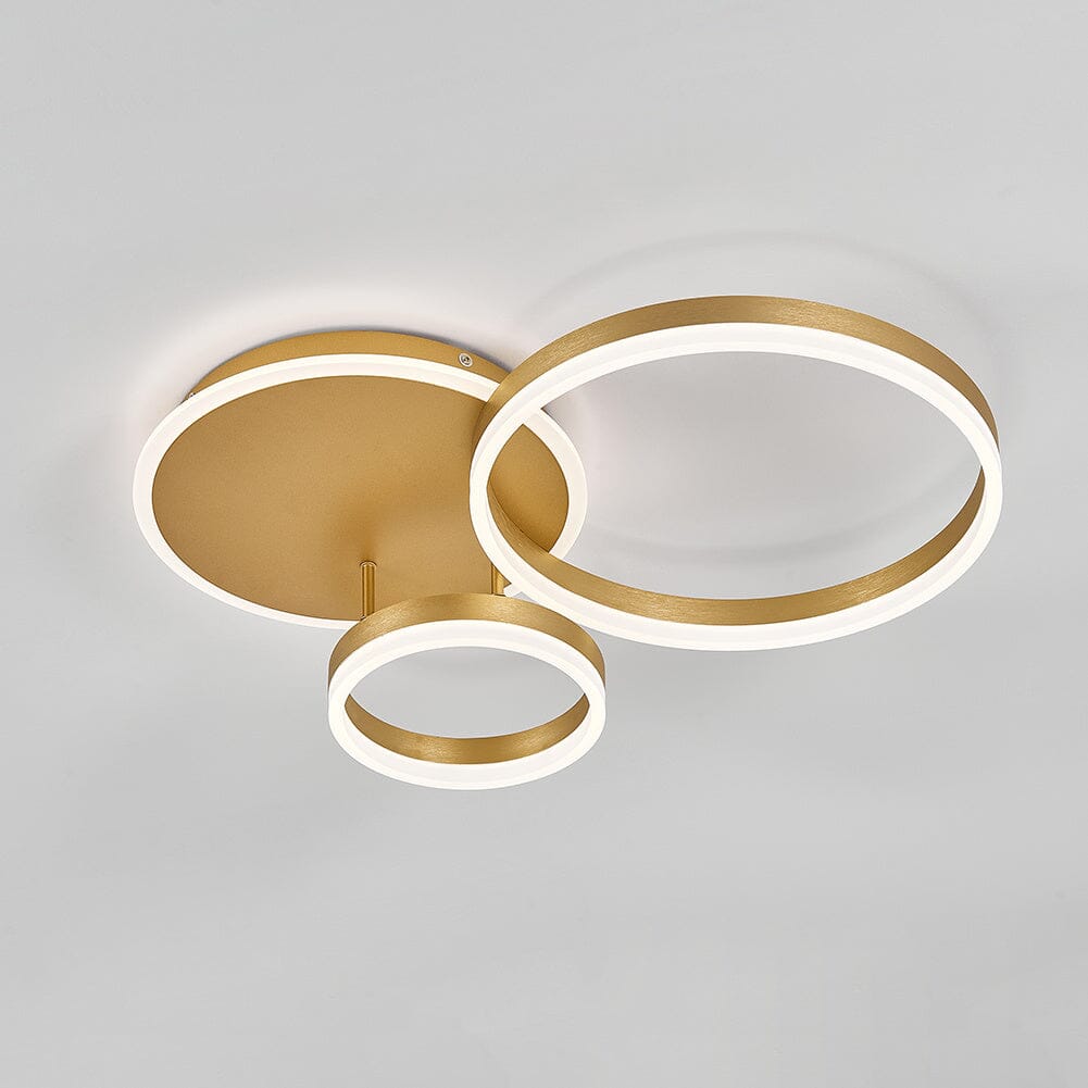 2/3.5 ft Circles Ceiling Light with LED Dimmable/Non-Dimmable – Living ...