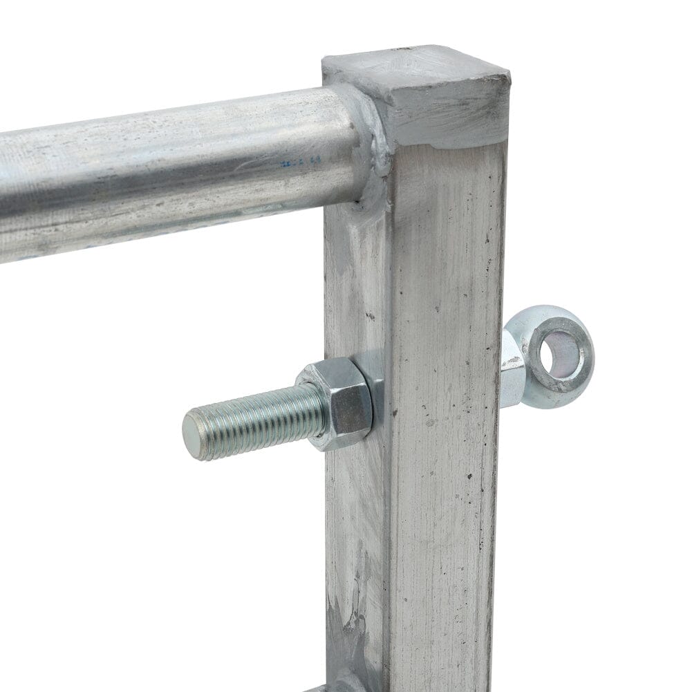 4-12FT Durable Galvanized Metal Field Gate – Living and Home