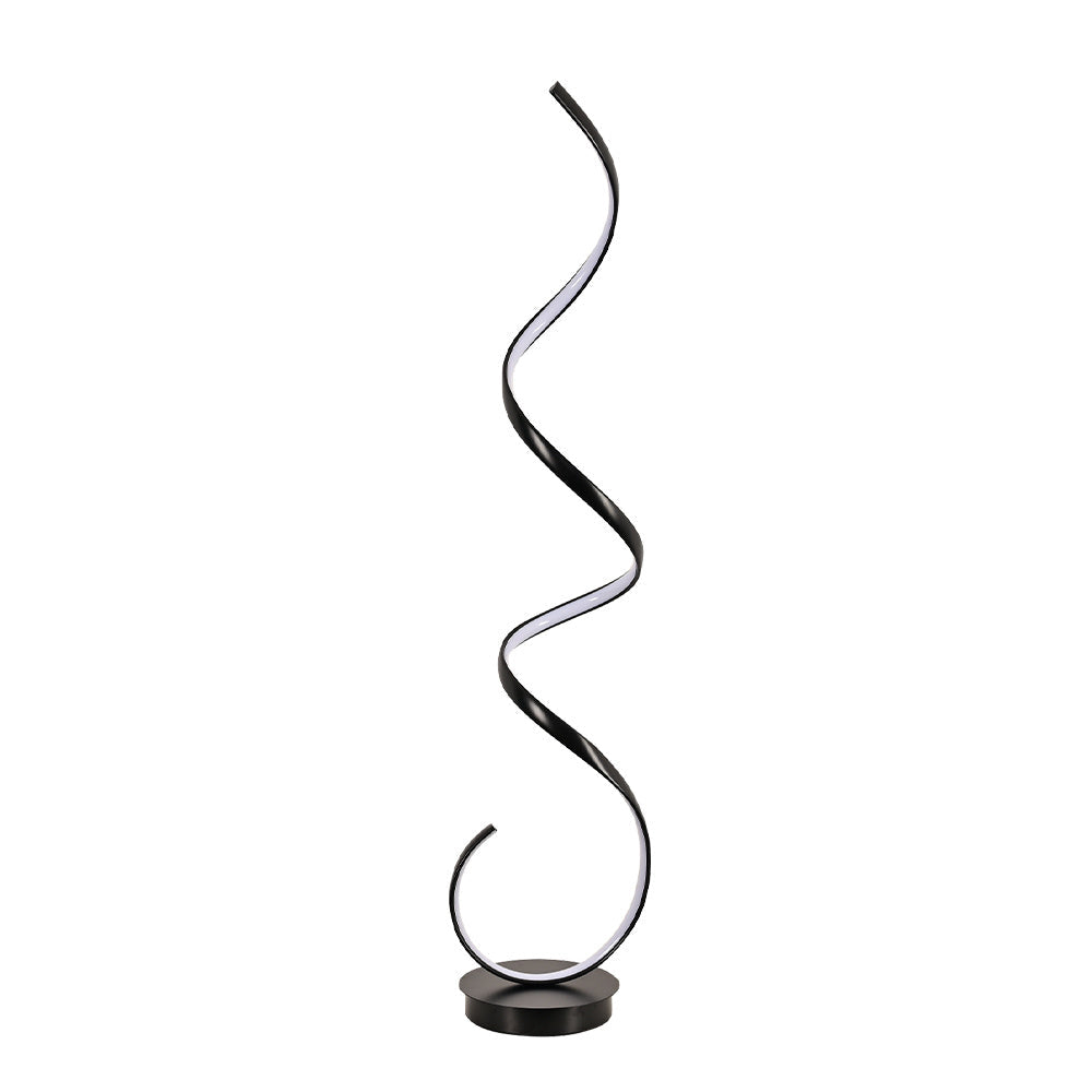 Spiral LED Floor Lamp 131cm Standing Lamp – Living and Home