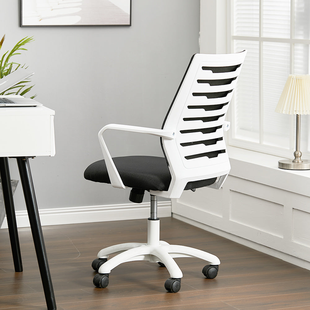 Mesh Adjustment Lumbar Support Back Ergonomic Swivel Office Chair with ...