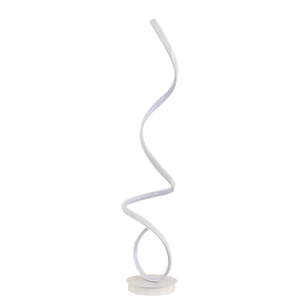 Spiral LED Floor Lamp 131cm Standing Lamp – Living and Home