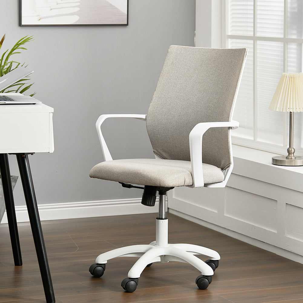 Mesh Adjustment Lumbar Support Back Ergonomic Swivel Office Chair with ...