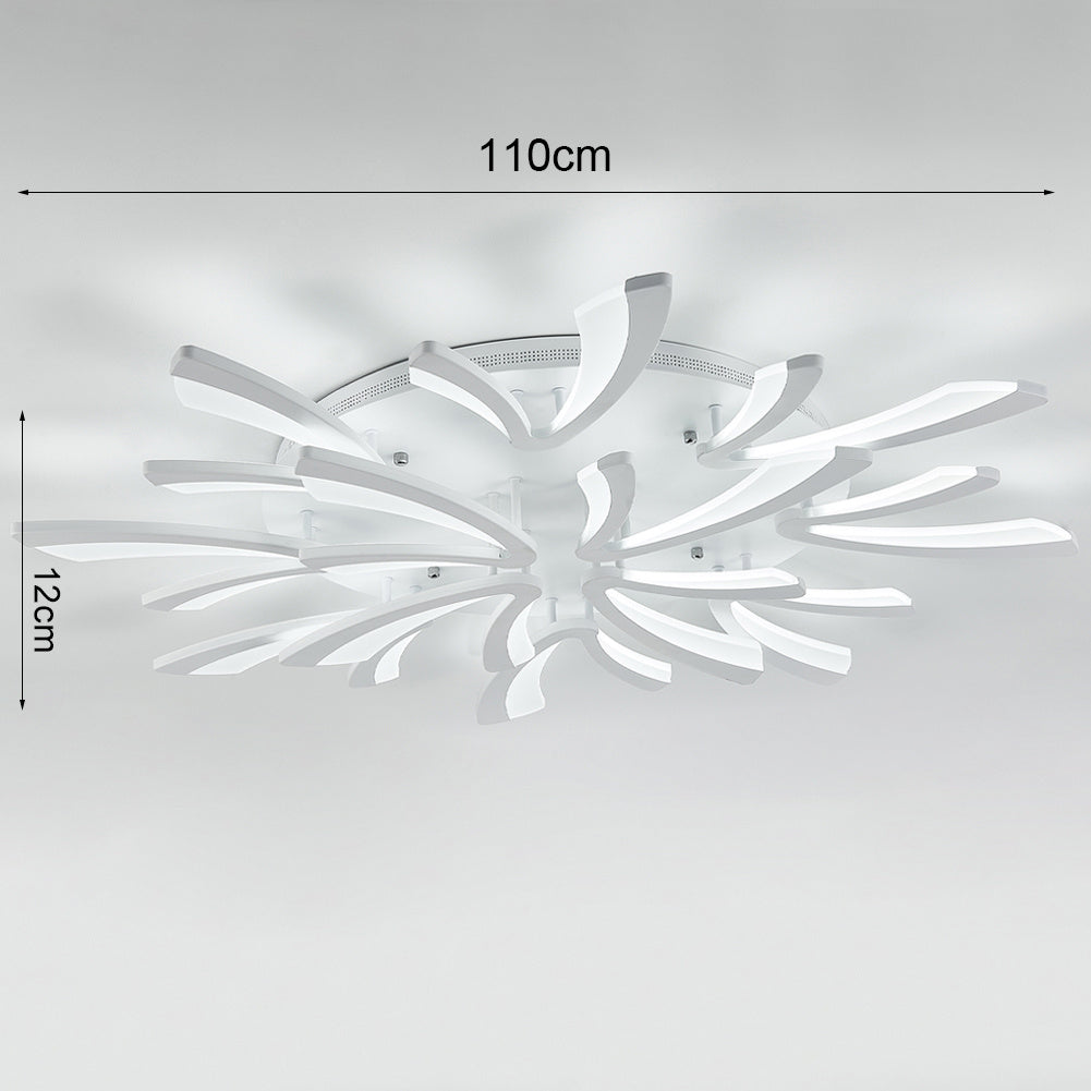 V Shaped LED Ceiling Light Fixture Dimmable/Non-Dimmable – Living and Home