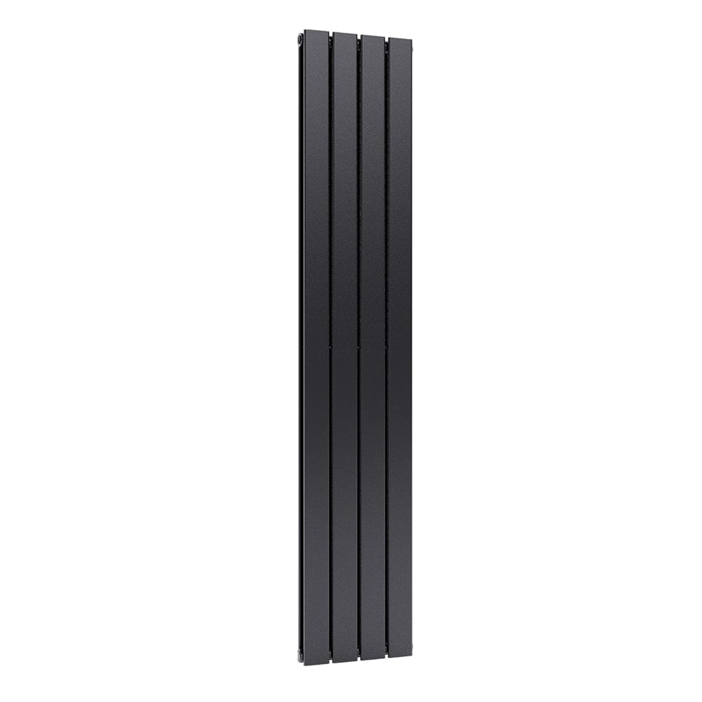160cm H Smoke Grey Vertical Radiator with Double Panel – Living and Home