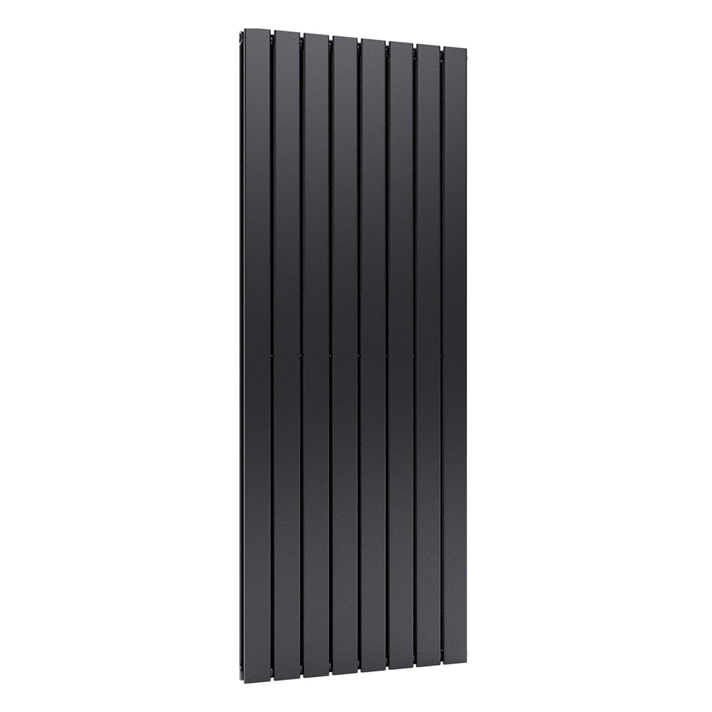 160cm H Smoke Grey Vertical Radiator with Double Panel – Living and Home