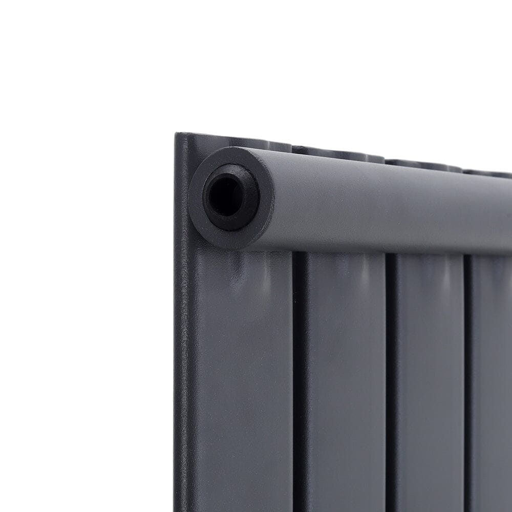 6ft Vertical Single Panel Radiator Anthracite Space Heater – Living and ...