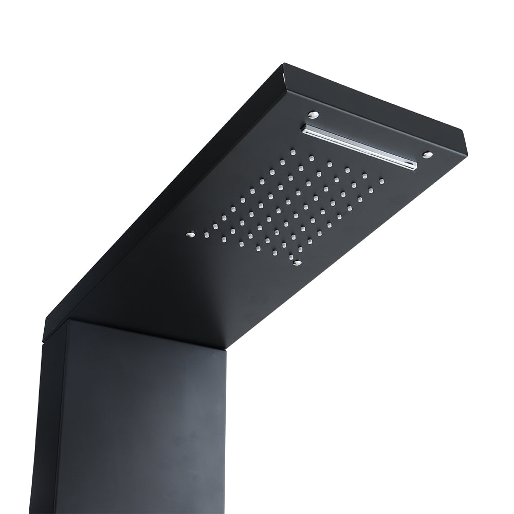 126cm Height 5 Function LED Display Shower Panel Shower System with Ha ...