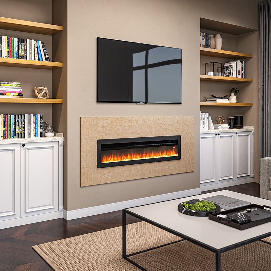 Wall Mounted Fireplaces – Living and Home