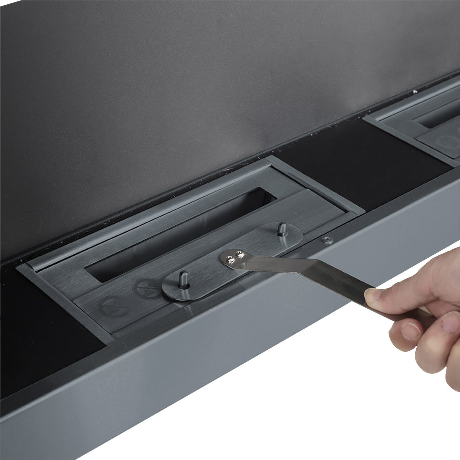 35/47 Inch Indoor Bio Ethanol Fireplace 3 Stoves Wall Mounted Heater ...